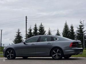 Grey Volvo S90 2018 in Kaunas, with an engine capacity of 2.00 L and mileage of 269 thousand km for 15450 €, photo 8 on AUTOMOTO.COM.LV