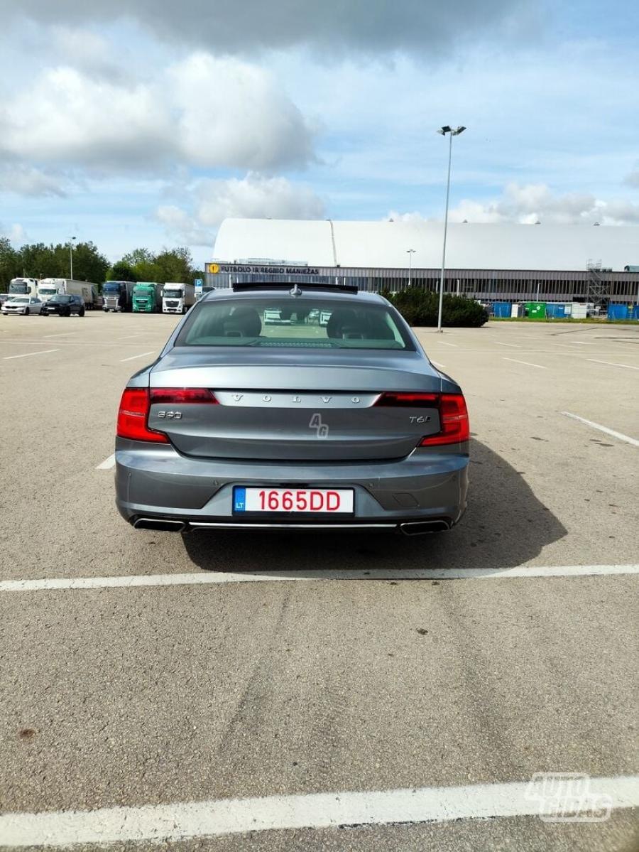 Pelēks Volvo S90 2018 Šauļi, ar dzinēja tilpumu 2.00 L un nobraukumu 250 tūkst. km par 13800 €, foto 6 vietnē AUTOMOTO.COM.LV