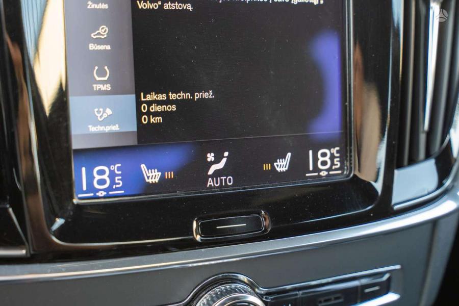 Pelēks Volvo S90 2018 Viļņa, ar dzinēja tilpumu 1.97 L un nobraukumu 301 tūkst. km par 13300 €, foto 48 vietnē AUTOMOTO.COM.LV