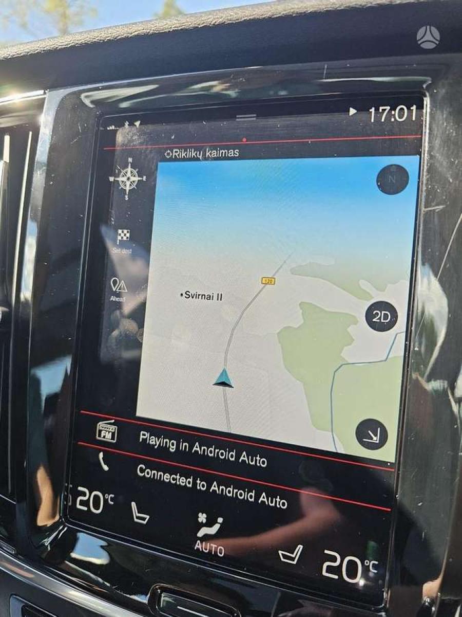 Pelēks Volvo S90 2018 Viļņa, ar dzinēja tilpumu 1.97 L un nobraukumu 162 tūkst. km par 18500 €, foto 19 vietnē AUTOMOTO.COM.LV