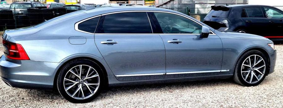 Pelēks Volvo S90 2018 Kretinga, ar dzinēja tilpumu 2.00 L un nobraukumu 254 tūkst. km par 18300 €, foto 5 vietnē AUTOMOTO.COM.LV