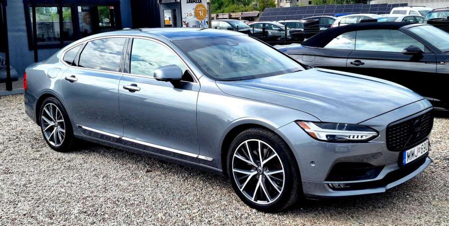 Pelēks Volvo S90 2018 Kretinga, ar dzinēja tilpumu 2.00 L un nobraukumu 254 tūkst. km par 18300 €, foto 6 vietnē AUTOMOTO.COM.LV