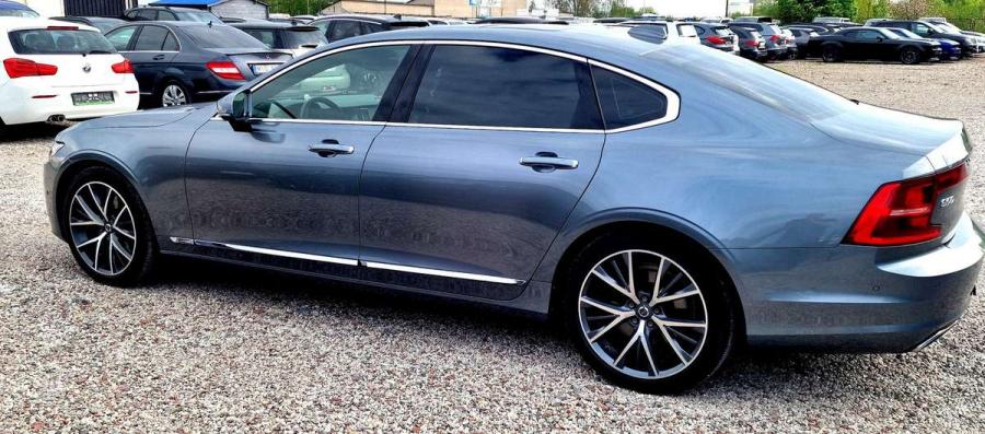 Pelēks Volvo S90 2018 Kretinga, ar dzinēja tilpumu 2.00 L un nobraukumu 254 tūkst. km par 18300 €, foto 7 vietnē AUTOMOTO.COM.LV