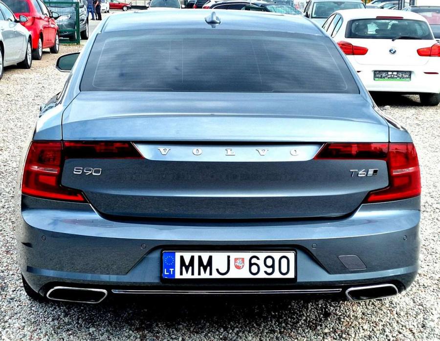 Pelēks Volvo S90 2018 Kretinga, ar dzinēja tilpumu 2.00 L un nobraukumu 254 tūkst. km par 18300 €, foto 9 vietnē AUTOMOTO.COM.LV