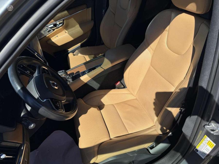 Pelēks Volvo S90 2018 Kretinga, ar dzinēja tilpumu 2.00 L un nobraukumu 254 tūkst. km par 18300 €, foto 17 vietnē AUTOMOTO.COM.LV