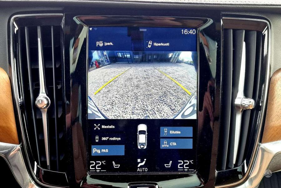 Pelēks Volvo S90 2018 Kretinga, ar dzinēja tilpumu 2.00 L un nobraukumu 254 tūkst. km par 18300 €, foto 28 vietnē AUTOMOTO.COM.LV