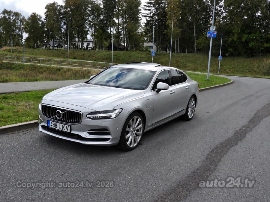 Pelēks Volvo S90 2018 Tallina, ar dzinēja tilpumu 2.00 L un nobraukumu 183 tūkst. km par 28500 €, foto 1 vietnē AUTOMOTO.COM.LV