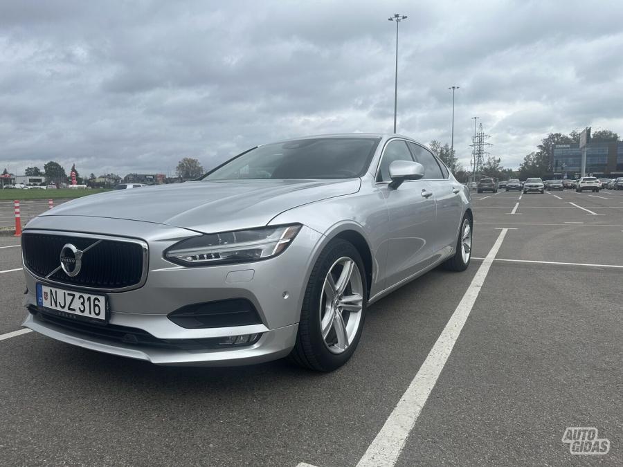 Pelēks Volvo S90 2018 Kauņa, ar dzinēja tilpumu 2.00 L un nobraukumu 131 tūkst. km par 17500 €, foto 1 vietnē AUTOMOTO.COM.LV