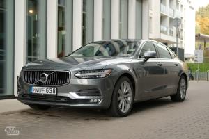 Pelēks Volvo S90 2018 Viļņa, ar dzinēja tilpumu 2.00 L un nobraukumu 159 tūkst. km par 16599 €, foto  vietnē AUTOMOTO.COM.LV