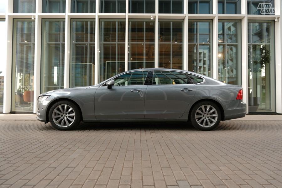Pelēks Volvo S90 2018 Viļņa, ar dzinēja tilpumu 2.00 L un nobraukumu 159 tūkst. km par 16599 €, foto 9 vietnē AUTOMOTO.COM.LV