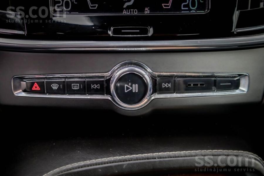 Pelēks Volvo S90 2018 Rīga, ar dzinēja tilpumu 2.00 L un nobraukumu 332 tūkst. km par 11490 €, foto 22 vietnē AUTOMOTO.COM.LV