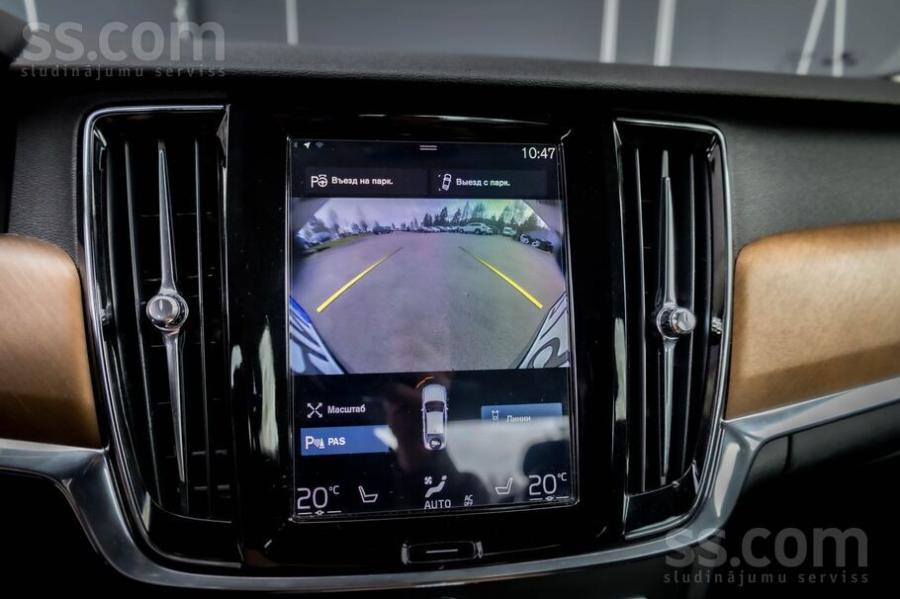 Pelēks Volvo S90 2018 Rīga, ar dzinēja tilpumu 2.00 L un nobraukumu 332 tūkst. km par 11490 €, foto 24 vietnē AUTOMOTO.COM.LV