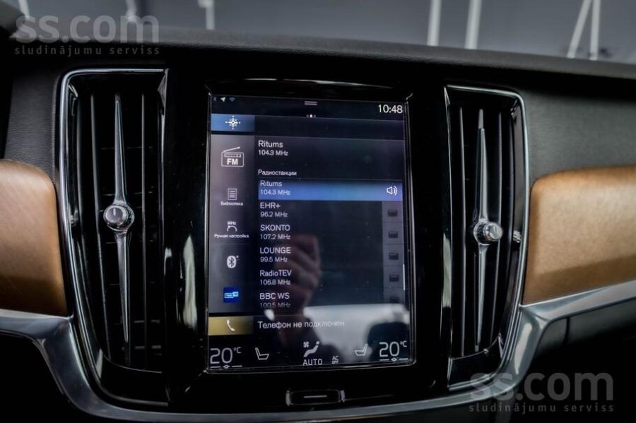 Pelēks Volvo S90 2018 Rīga, ar dzinēja tilpumu 2.00 L un nobraukumu 332 tūkst. km par 11490 €, foto 28 vietnē AUTOMOTO.COM.LV