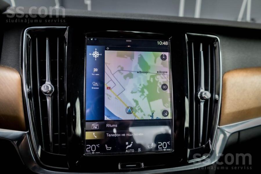 Pelēks Volvo S90 2018 Rīga, ar dzinēja tilpumu 2.00 L un nobraukumu 332 tūkst. km par 11490 €, foto 29 vietnē AUTOMOTO.COM.LV