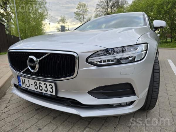 Pelēks Volvo S90 2019 Rīga, ar dzinēja tilpumu 2.00 L un nobraukumu 81 tūkst. km par 26990 €, foto 10 vietnē AUTOMOTO.COM.LV