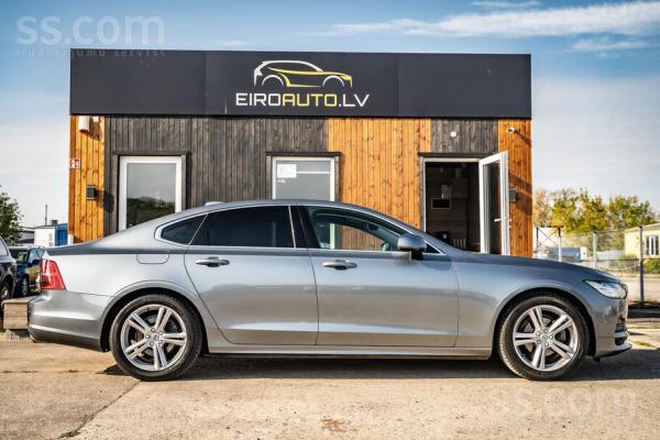 Grey Volvo S90 2019 in Riga, with an engine capacity of 2.00 L and mileage of 191 thousand km for 16650 €, photo 5 on AUTOMOTO.COM.LV