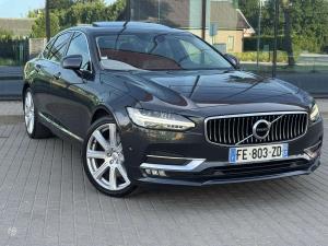 Grey Volvo S90 2019 in Utena, with an engine capacity of 1.97 L and mileage of 193 thousand km for 17990 €, photo 3 on AUTOMOTO.COM.LV