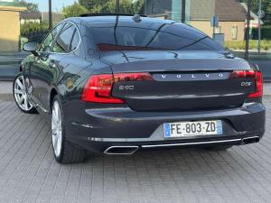 Grey Volvo S90 2019 in Utena, with an engine capacity of 1.97 L and mileage of 193 thousand km for 17990 €, photo 8 on AUTOMOTO.COM.LV