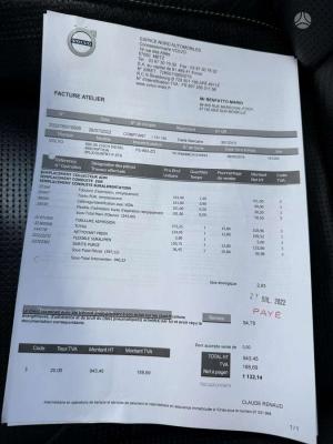 Grey Volvo S90 2019 in Utena, with an engine capacity of 1.97 L and mileage of 193 thousand km for 17990 €, photo 32 on AUTOMOTO.COM.LV