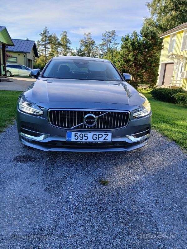 Grey Volvo S90 2019 in Tallinn, with an engine capacity of 2.00 L and mileage of 169 thousand km for 19999 €, photo 3 on AUTOMOTO.COM.LV
