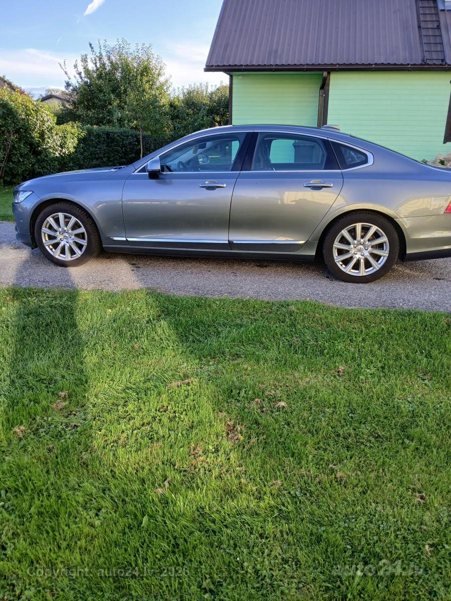 Grey Volvo S90 2019 in Tallinn, with an engine capacity of 2.00 L and mileage of 169 thousand km for 19999 €, photo 8 on AUTOMOTO.COM.LV