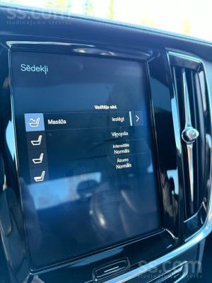 Grey Volvo S90 2019 in Riga, with an engine capacity of 2.00 L and mileage of 159 thousand km for 22500 €, photo 11 on AUTOMOTO.COM.LV