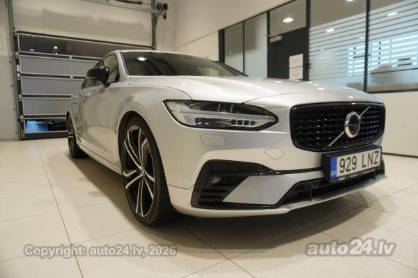 Grey Volvo S90 2020 in Tallinn, with an engine capacity of 2.00 L and mileage of 159 thousand km for 25550 €, photo 4 on AUTOMOTO.COM.LV
