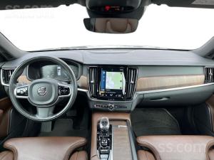 Grey Volvo S90 2021 in Riga, with an engine capacity of 2.00 L and mileage of 79 thousand km for 27990 €, photo 9 on AUTOMOTO.COM.LV