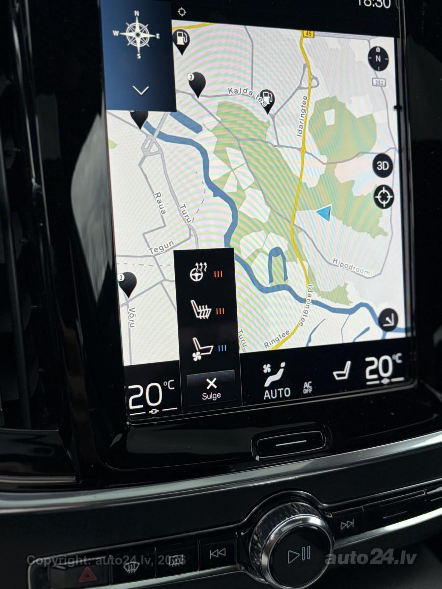 Pelēks Volvo S90 2021 Tartu, ar dzinēja tilpumu 2.00 L un nobraukumu 99 tūkst. km par 34999 €, foto 20 vietnē AUTOMOTO.COM.LV