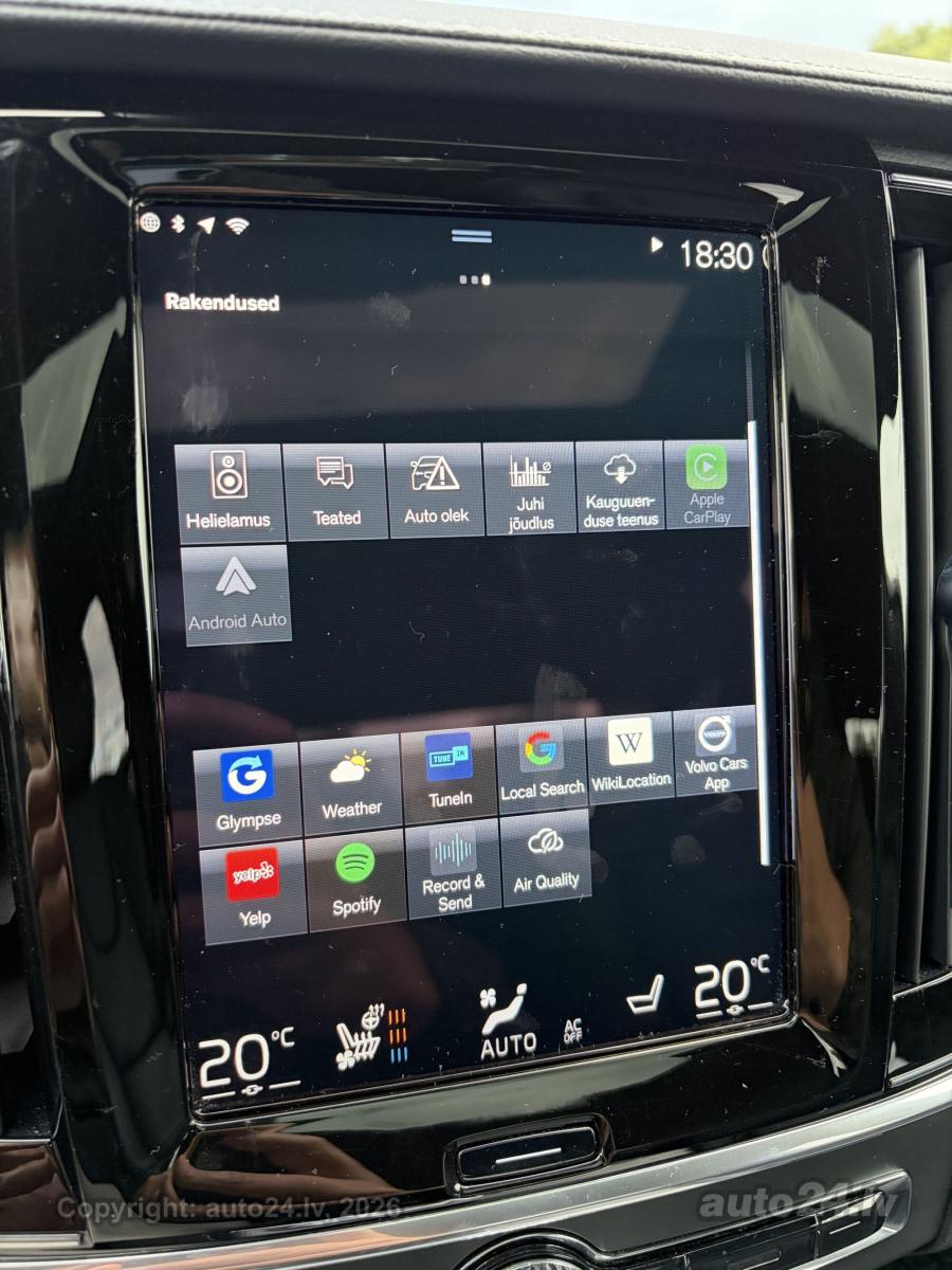 Pelēks Volvo S90 2021 Tartu, ar dzinēja tilpumu 2.00 L un nobraukumu 99 tūkst. km par 34999 €, foto 21 vietnē AUTOMOTO.COM.LV
