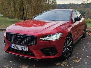 Red Volvo S90 2017 in Vilnius, with an engine capacity of 1.97 L and mileage of 78 thousand km for 18800 €, photo 10 on AUTOMOTO.COM.LV