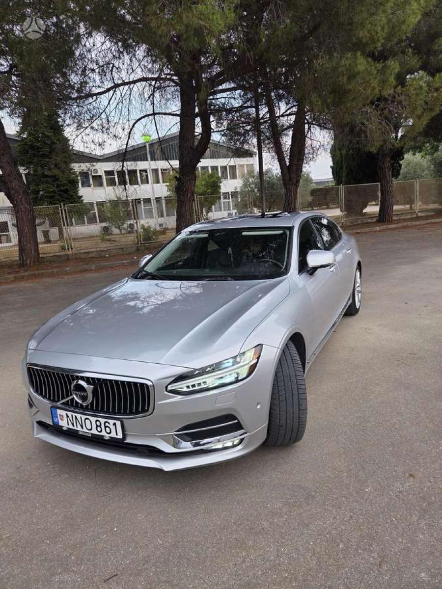 Volvo S90 2018 in Vilnius, with an engine capacity of 1.97 L and mileage of 66 thousand km for 24000 €, photo 1 on AUTOMOTO.COM.LV