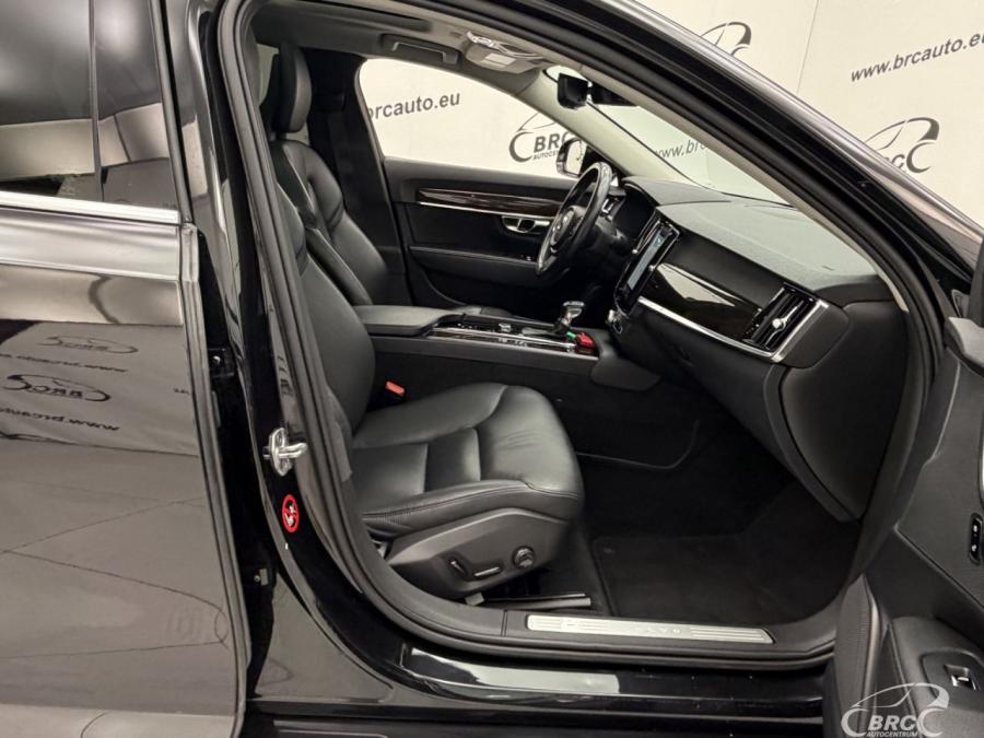 Volvo S90 2018 in Vilnius, with an engine capacity of 1.97 L and mileage of 121 thousand km for 17900 €, photo 5 on AUTOMOTO.COM.LV