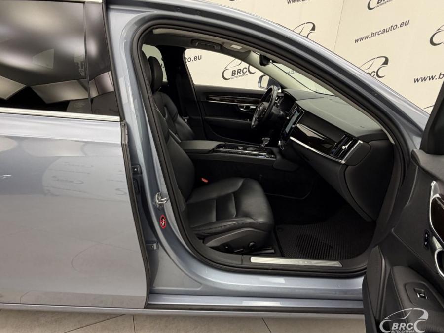 Volvo S90 2018 in Vilnius, with an engine capacity of 1.97 L and mileage of 107 thousand km for 17900 €, photo 5 on AUTOMOTO.COM.LV