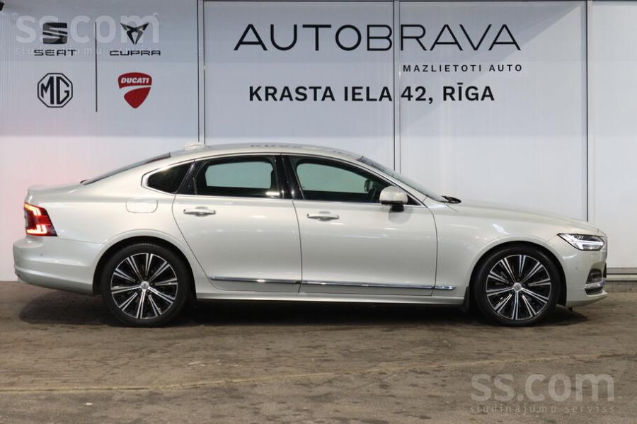Volvo S90 2021 in Riga, with an engine capacity of 2.00 L and mileage of 108 thousand km for 30900 €, photo 5 on AUTOMOTO.COM.LV
