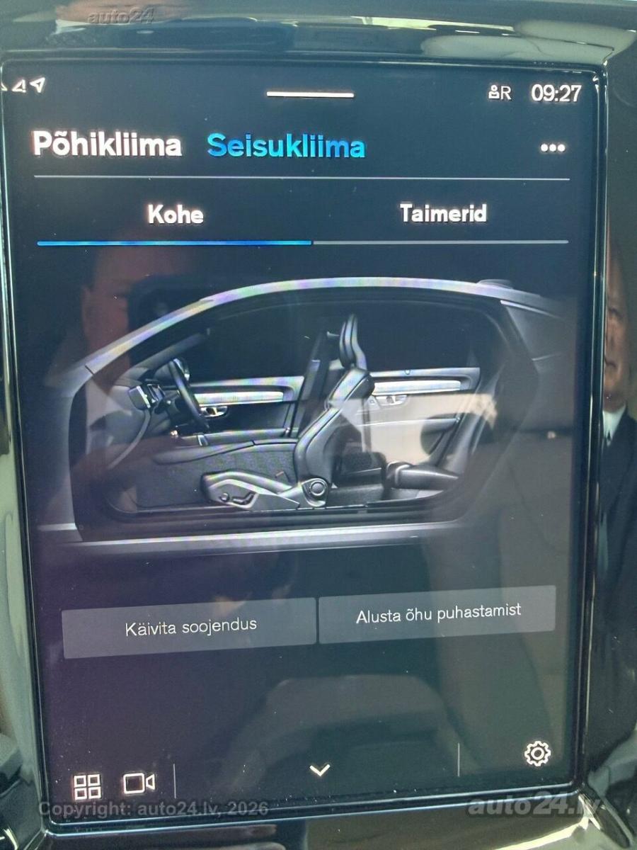 Volvo S90 2023 in Tartu, with an engine capacity of 2.00 L and mileage of 63 thousand km for 41800 €, photo 12 on AUTOMOTO.COM.LV
