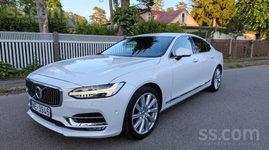 Balts Volvo S90 2016 Jūrmala, ar dzinēja tilpumu 2.00 L un nobraukumu 0 tūkst. km par 15900 €, foto 1 vietnē AUTOMOTO.COM.LV