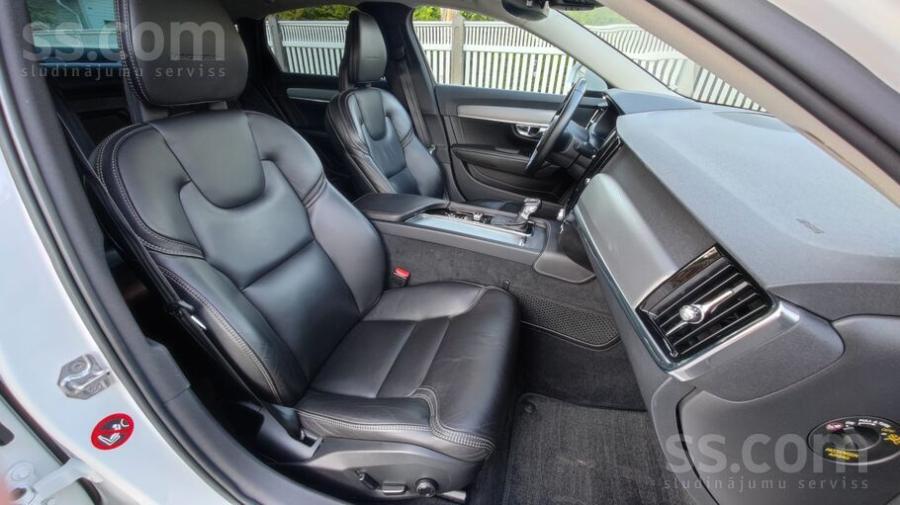 Balts Volvo S90 2016 Jūrmala, ar dzinēja tilpumu 2.00 L un nobraukumu 0 tūkst. km par 15900 €, foto 13 vietnē AUTOMOTO.COM.LV
