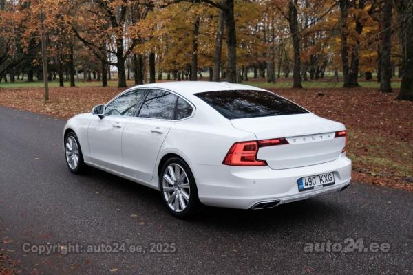 White Volvo S90 2017 in Tartu, with an engine capacity of 2.00 L and mileage of 243 thousand km for 16490 €, photo 5 on AUTOMOTO.COM.LV