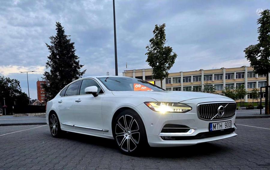Balts Volvo S90 2017 Pakruojis, ar dzinēja tilpumu 1.97 L un nobraukumu 141 tūkst. km par 20000 €, foto 3 vietnē AUTOMOTO.COM.LV