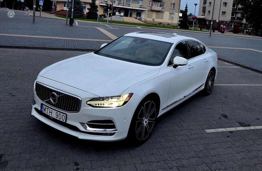 Balts Volvo S90 2017 Pakruojis, ar dzinēja tilpumu 1.97 L un nobraukumu 141 tūkst. km par 20000 €, foto 4 vietnē AUTOMOTO.COM.LV