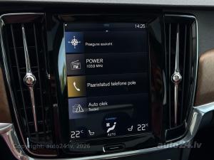 White Volvo S90 2018 in Parnu, with an engine capacity of 2.00 L and mileage of 196 thousand km for 22900 €, photo 14 on AUTOMOTO.COM.LV