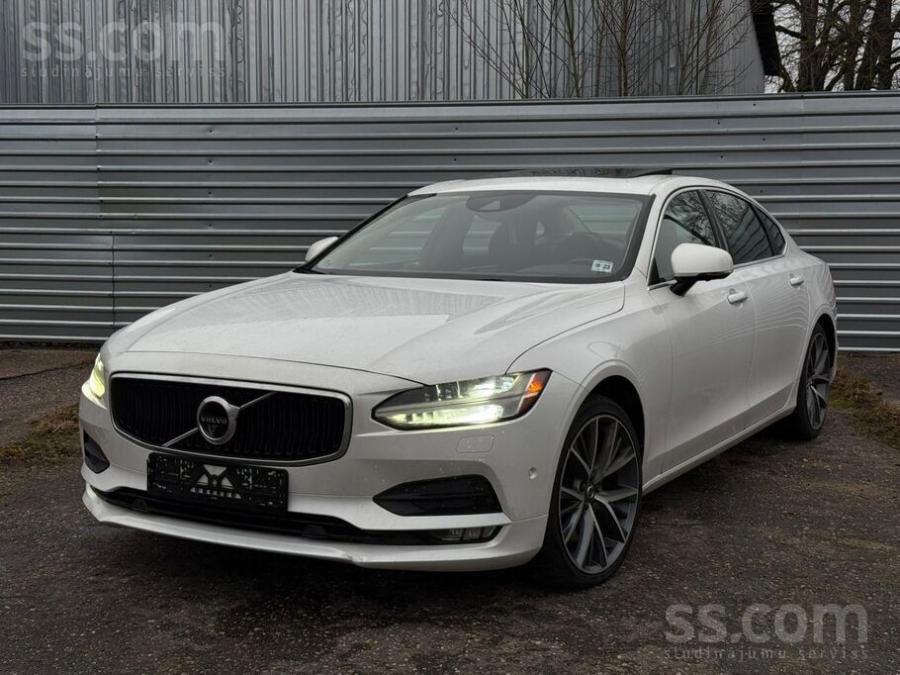 Balts Volvo S90 2018 Rīga, ar dzinēja tilpumu 2.00 L un nobraukumu 54 tūkst. km par 20900 €, foto 1 vietnē AUTOMOTO.COM.LV