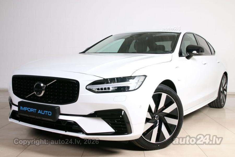 White Volvo S90 2025 in Tallinn, with an engine capacity of 2.00 L and mileage of 23 thousand km for 47990 €, photo 1 on AUTOMOTO.COM.LV