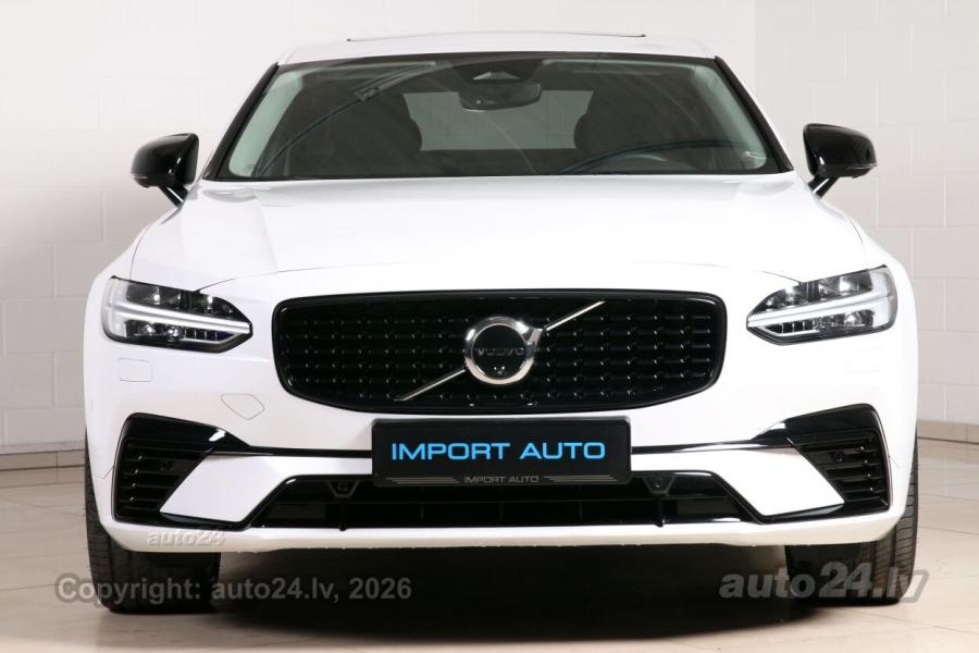 White Volvo S90 2025 in Tallinn, with an engine capacity of 2.00 L and mileage of 23 thousand km for 47990 €, photo 3 on AUTOMOTO.COM.LV