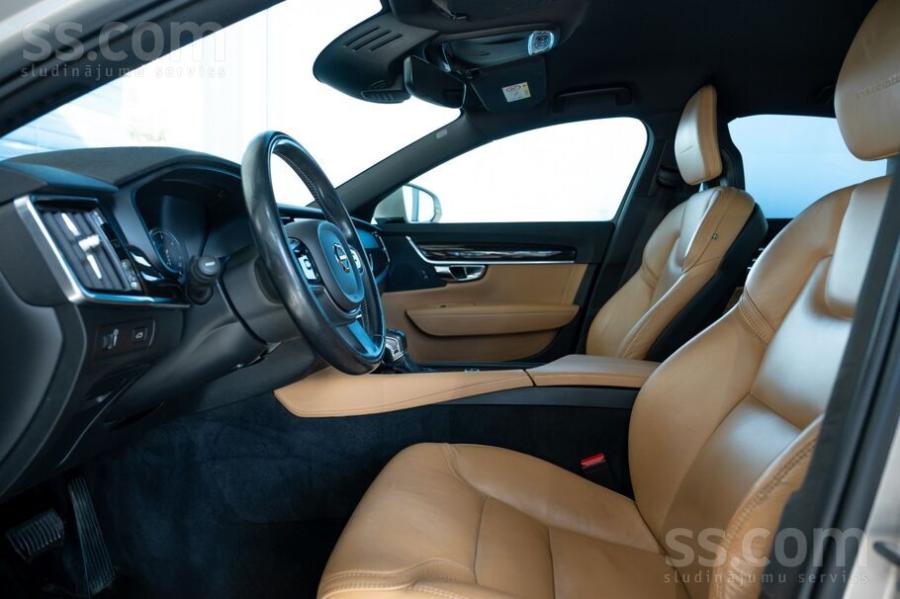 Dzeltens Volvo S90 2016 Rīga, ar dzinēja tilpumu 2.00 L un nobraukumu 290 tūkst. km par 10900 €, foto 5 vietnē AUTOMOTO.COM.LV