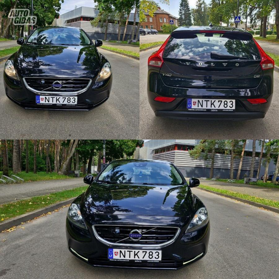 Black Volvo V40 2014 in Alytus, with an engine capacity of 1.60 L and mileage of 259 thousand km for 6270 €, photo 23 on AUTOMOTO.COM.LV