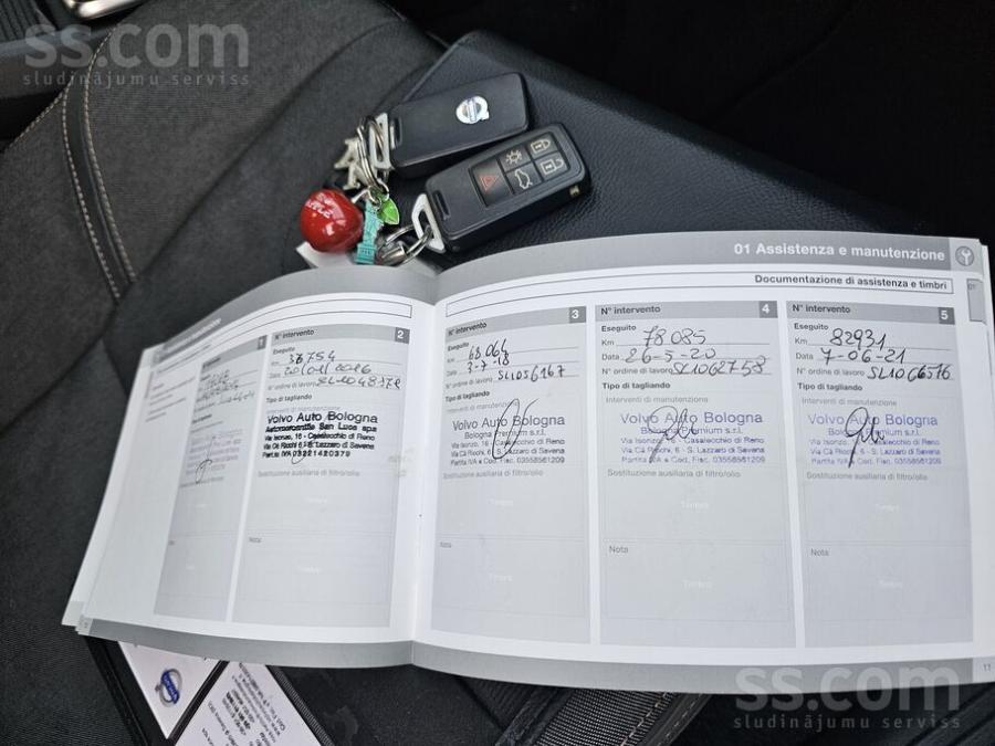 Black Volvo V40 2013 in Riga, with an engine capacity of 2.00 L and mileage of 419 thousand km for 5900 €, photo 21 on AUTOMOTO.COM.LV