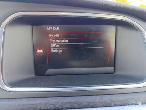 Black Volvo V40 2013 in Vilnius, with an engine capacity of 1.56 L and mileage of 260 thousand km for 5000 €, photo 24 on AUTOMOTO.COM.LV