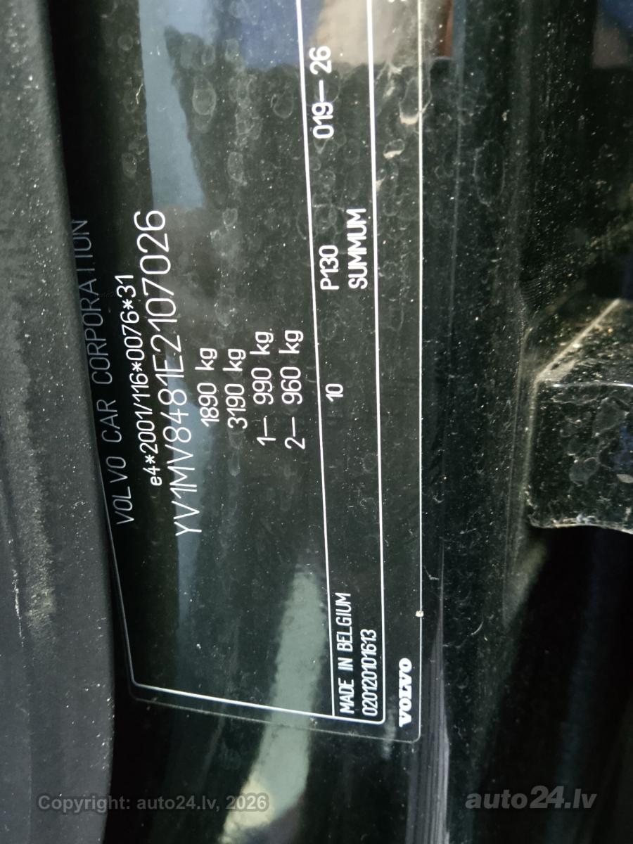 Black Volvo V40 2013 in Paide, with an engine capacity of 1.60 L and mileage of 263 thousand km for 6800 €, photo 20 on AUTOMOTO.COM.LV